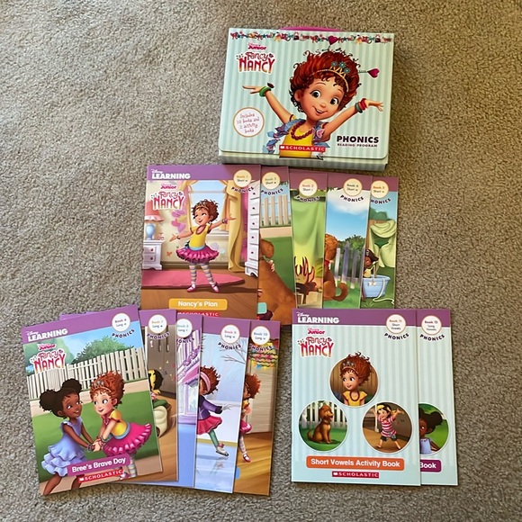 Scholastic | Toys | Disney Junior Fancy Nancy Phonics Reading Book ...